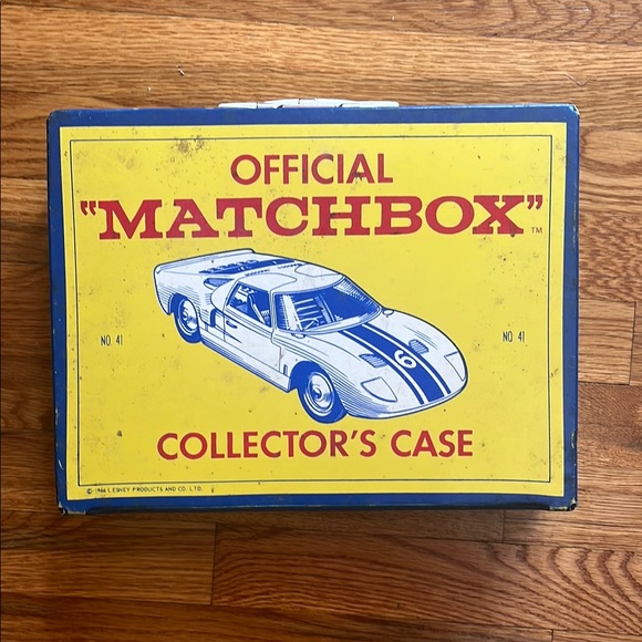 MATCHBOX | Toys | One Of A Kind Vintage 966 Matchbox Yellow And Blue ...